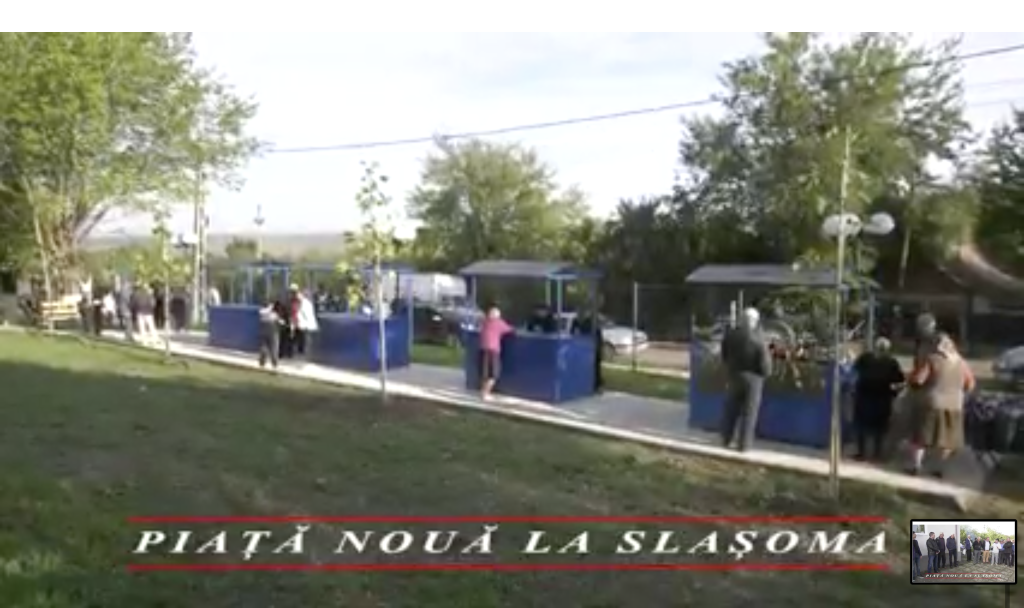 Piață nouă la Slașoma - Flux24.ro